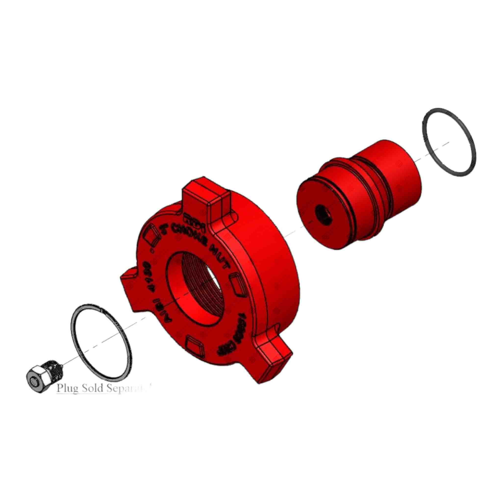 Choke Cap Assembly 3” 1502 Male 15000 Psi Std W/ Autoclave Tap – Big ...